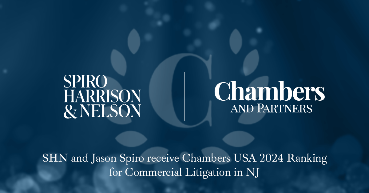 Chambers and Partners USA 2024 Recognizes Spiro Harrison & Nelson LLC ...